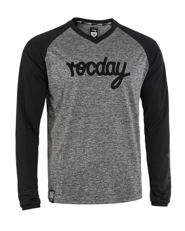 Long sleeve EVO MELANGE black black | MEN \ TECH \ JERSEYS - LONG ...